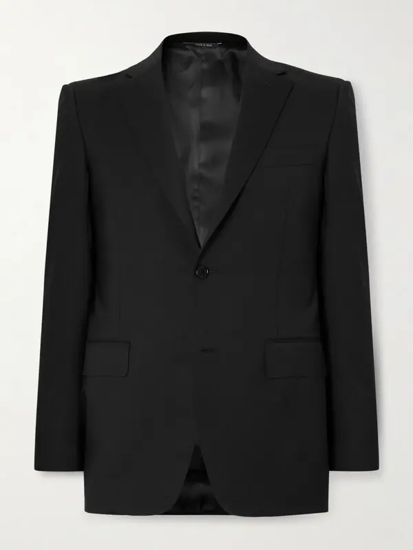 Canali Super 130s Wool Suit Jacket