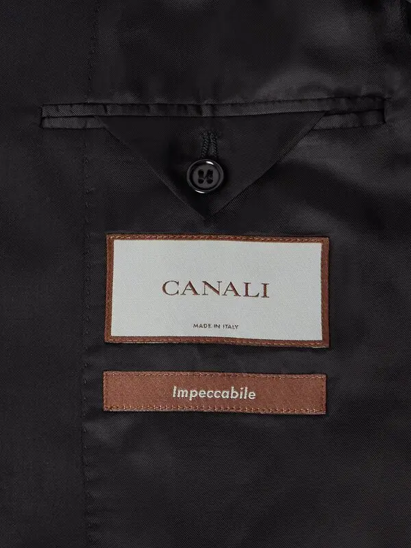 Canali Super 130s Wool Suit Jacket
