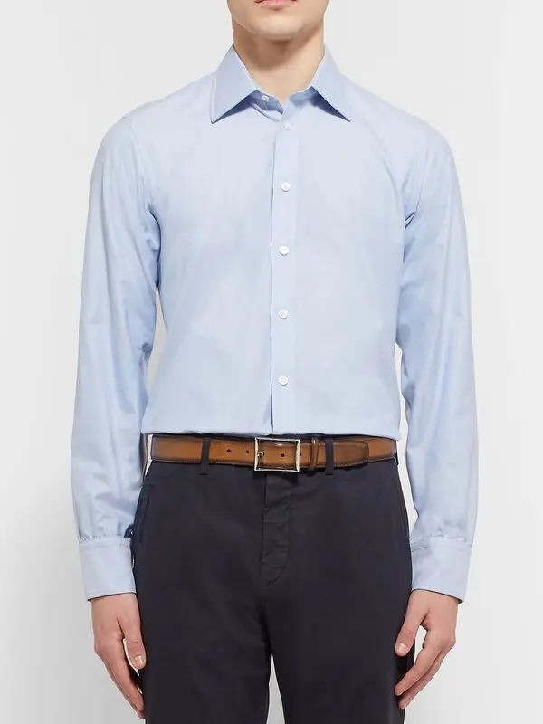Berluti 3.5cm Classic Leather Belt