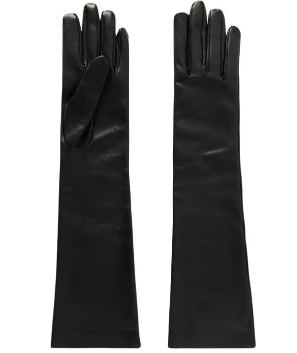 Brunello Cucinelli Leather Gloves - Black