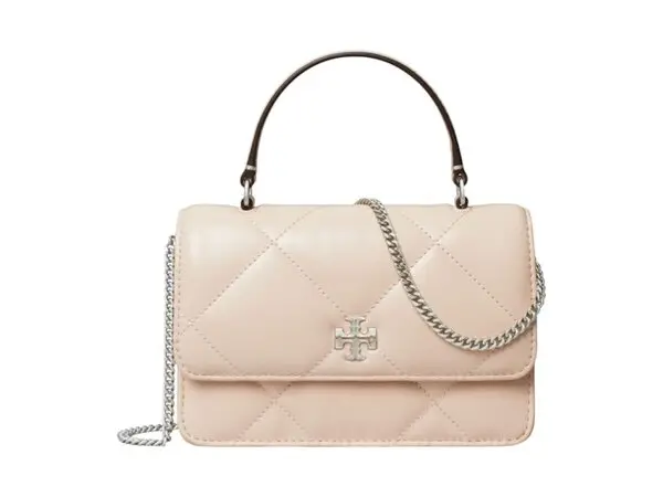 Tory Burch Kira Diamond Quilt Mini Chain Wallet