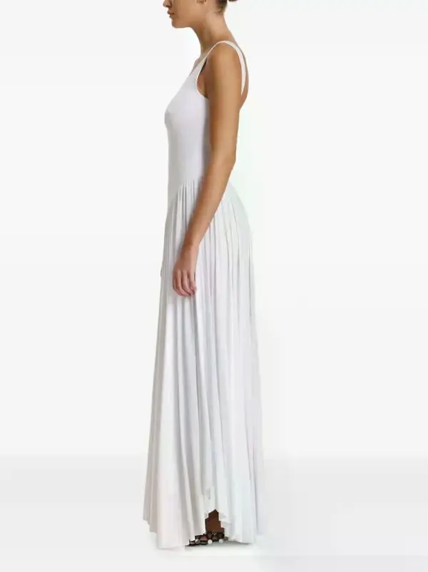 PNK Open-back Maxi Dress - White