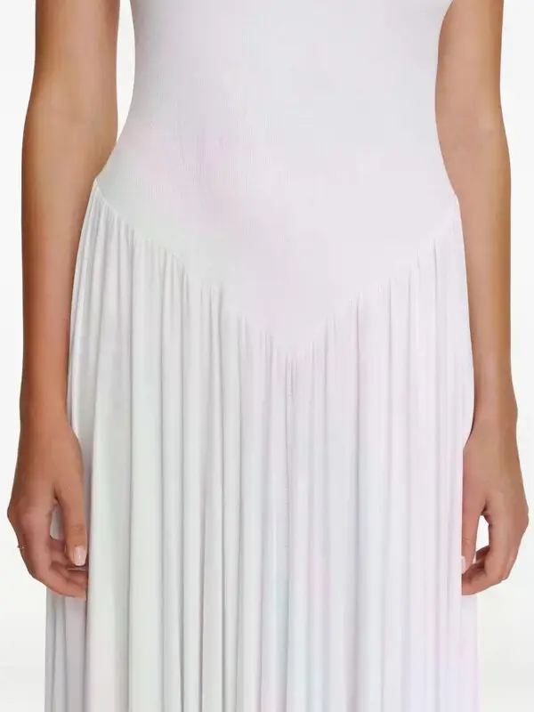 PNK Open-back Maxi Dress - White