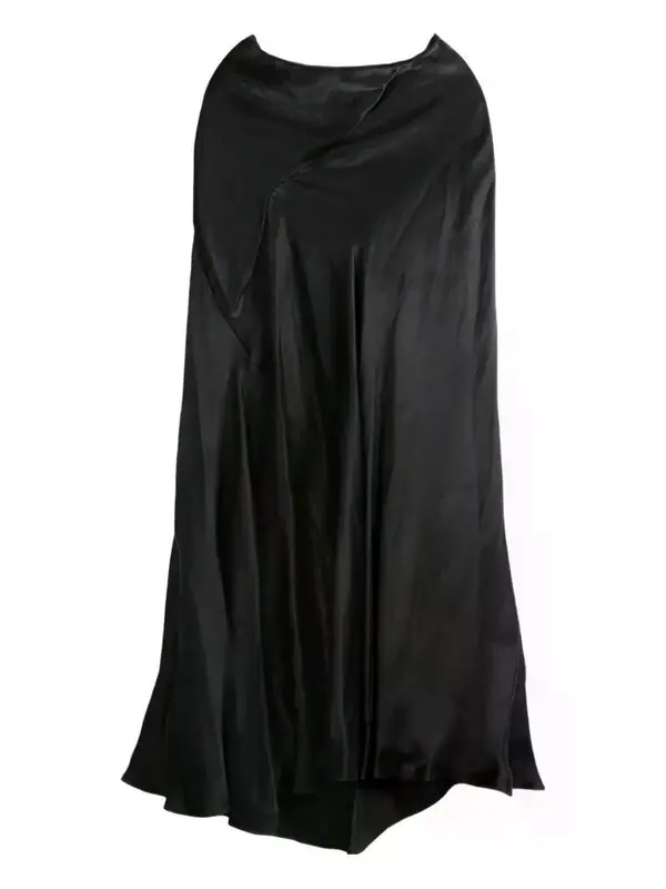 THE ROW Luce Asymmetric Skirt - Black