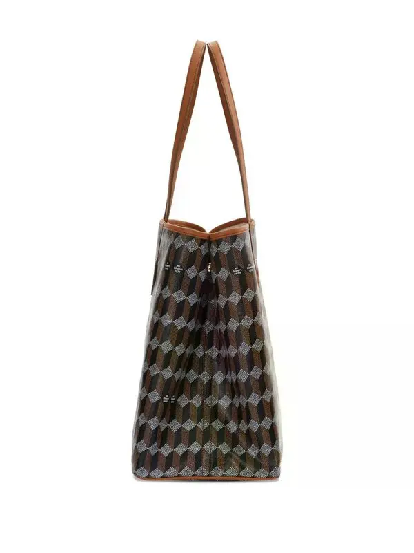 AU DEPART Geometric Pattern Tote Bag