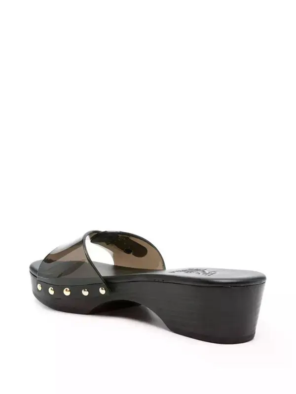 ANCIENT GREEK SANDALS 40mm Omonia Platform Sandals - Black
