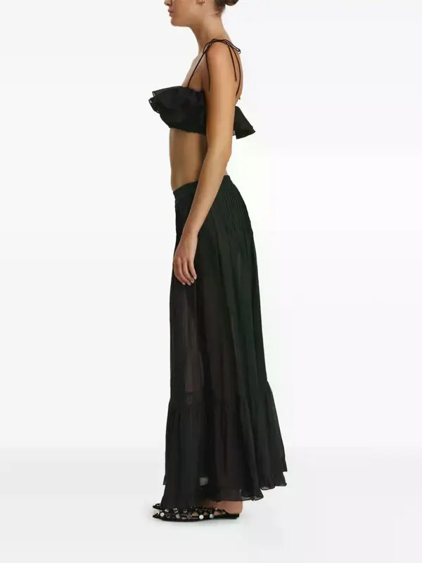 PNK Pleated Maxi Skirt