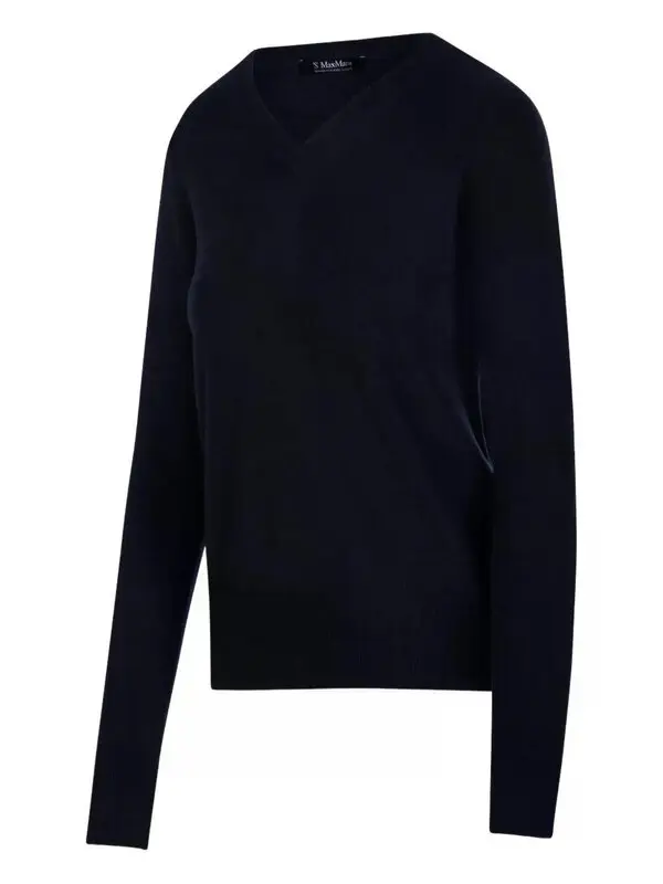 Max Mara V-neck Sweater - Blue