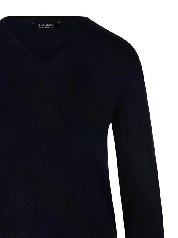 Max Mara V-neck Sweater - Blue