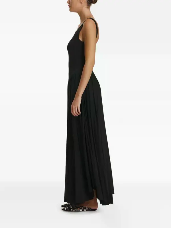 PNK Open-back Maxi Dress - Black