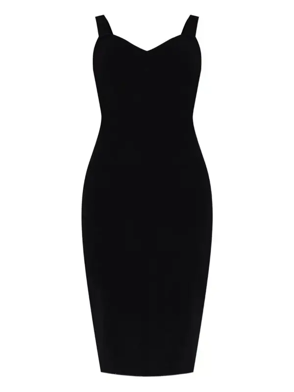 Max Mara Fitted Midi Dress - Black