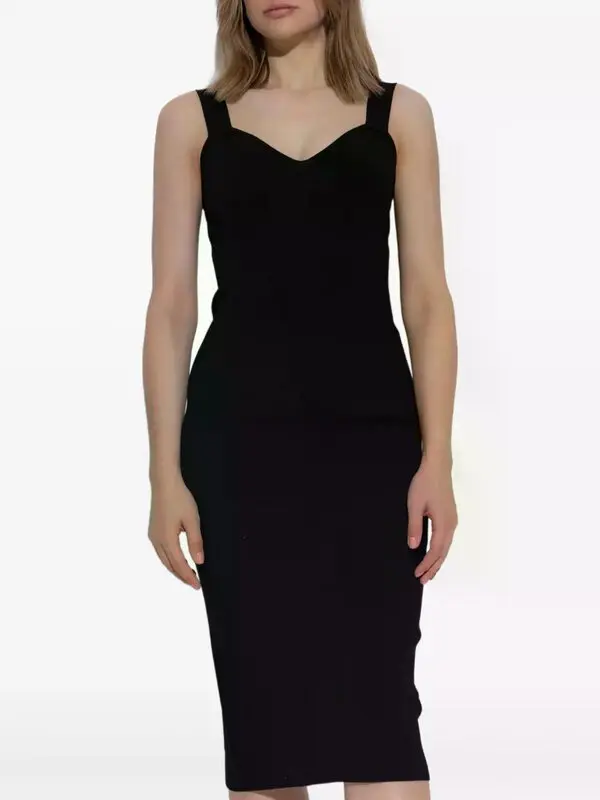 Max Mara Fitted Midi Dress
