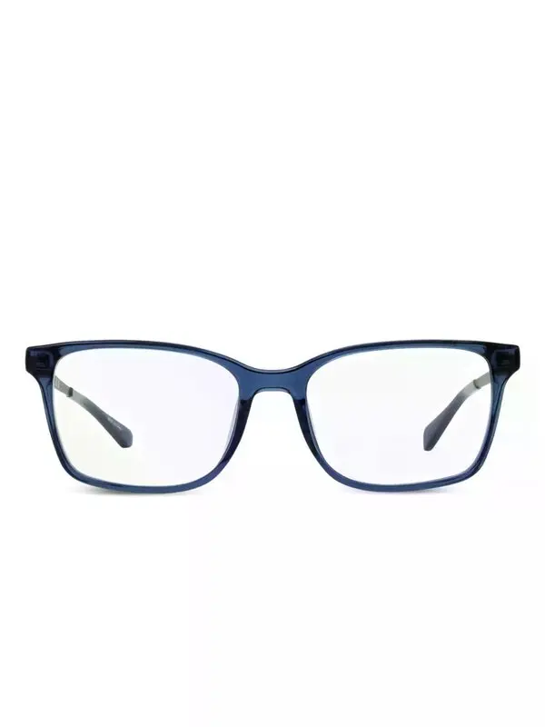 Shinola Rectangle-frame Glasses - Blue
