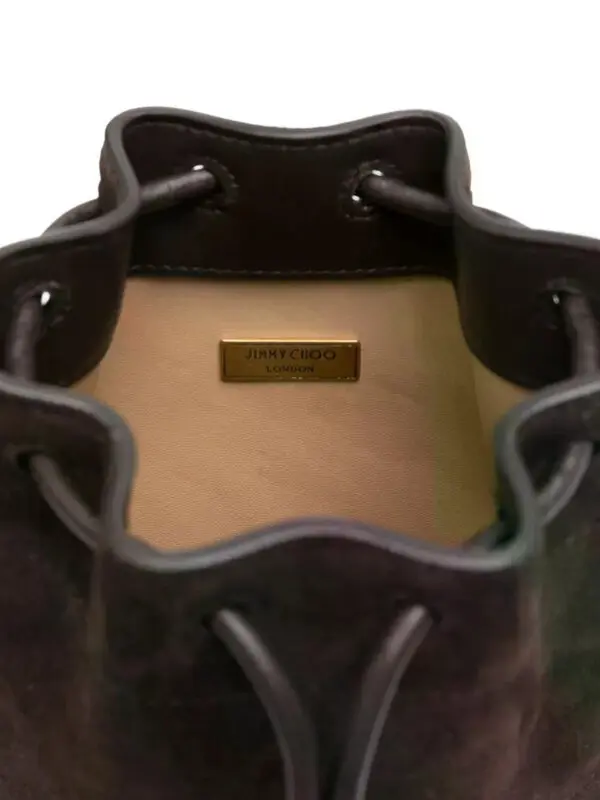 JIMMY CHOO Cinch Mini Shoulder Bag - Brown