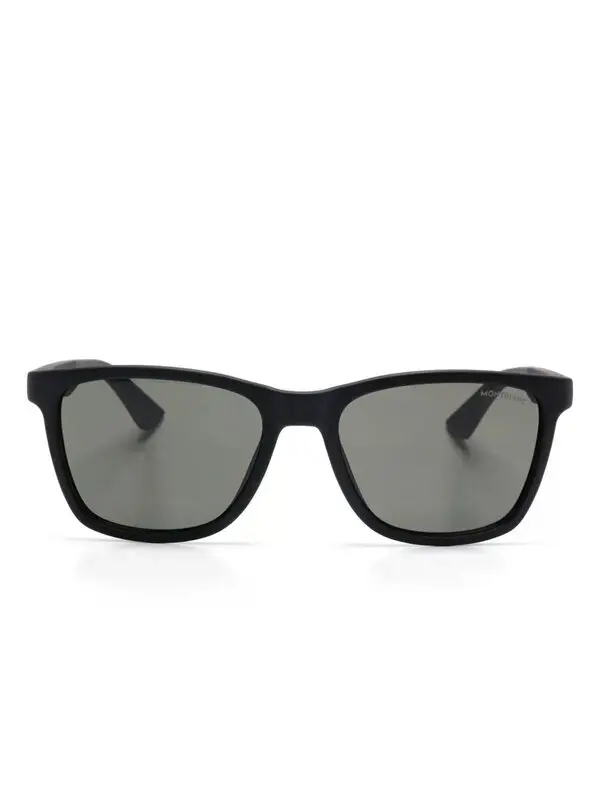 Montblanc Square Frame Sunglasses - Black