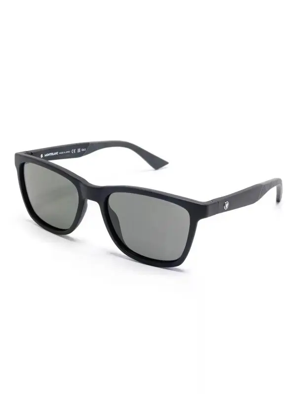 Montblanc Square Frame Sunglasses - Black