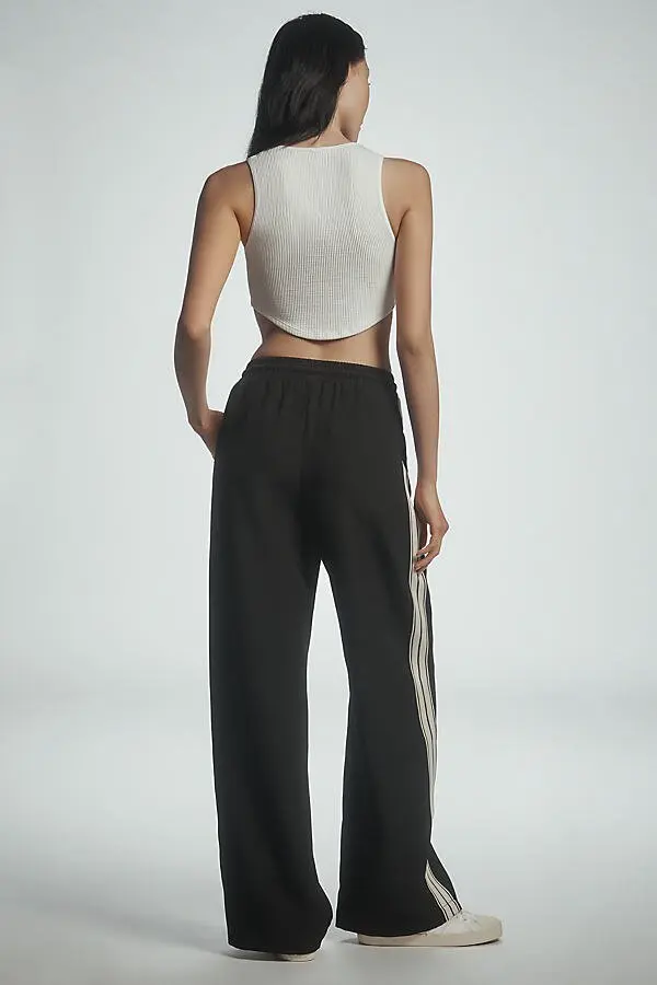 BISHOP + YOUNG Tie-front Track Pants - Black