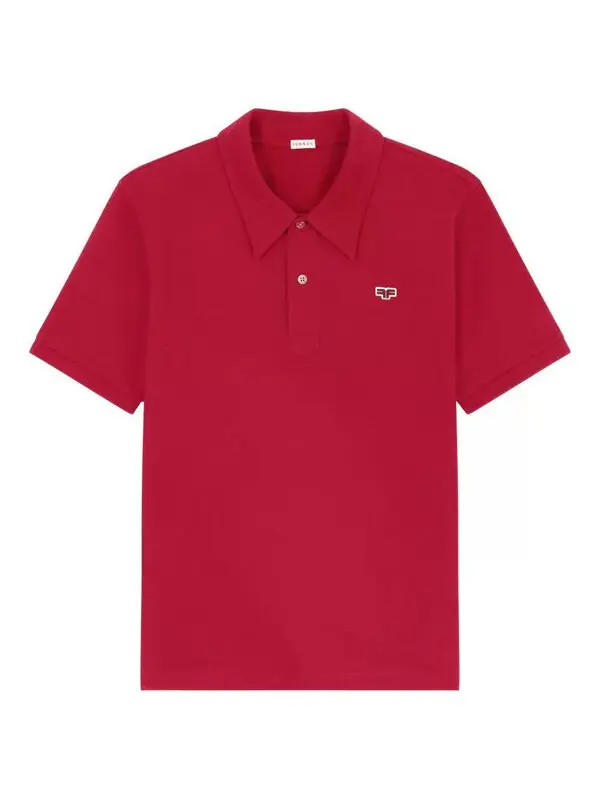 FURSAC Logo-embroidered Polo Shirt - Red