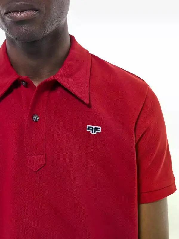FURSAC Logo-embroidered Polo Shirt - Red