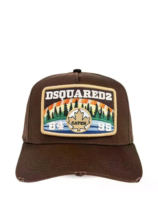 Dsquared2 Embroidered Patch Baseball Cap