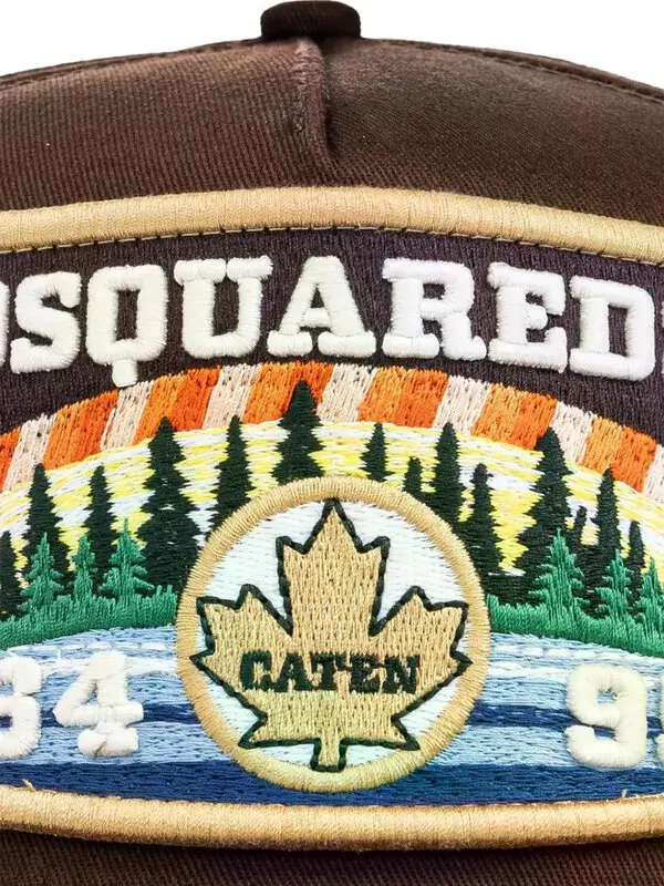 Dsquared2 Embroidered Patch Baseball Cap