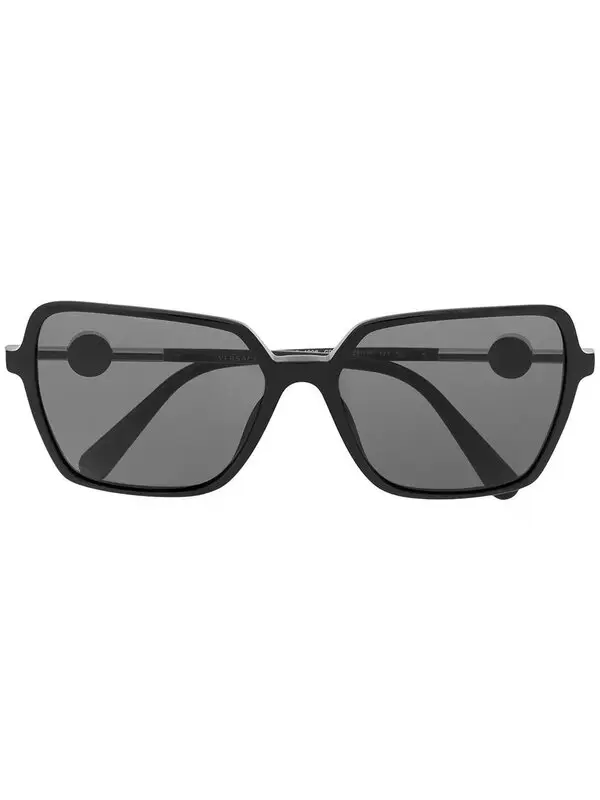 Versace Medusa Square-frame Sunglasses - Black
