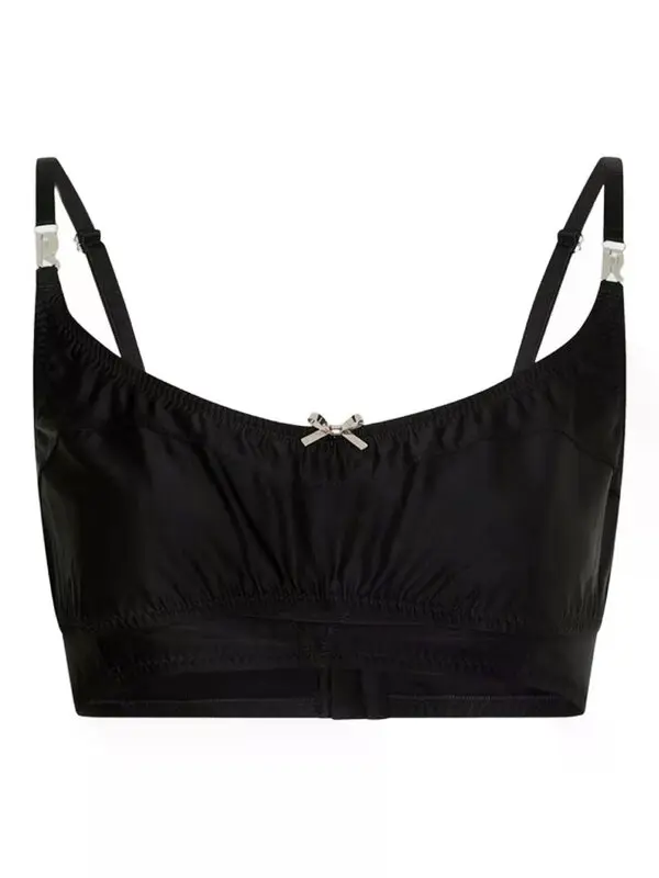 Rabanne Bow-embellished Tank Top - Black