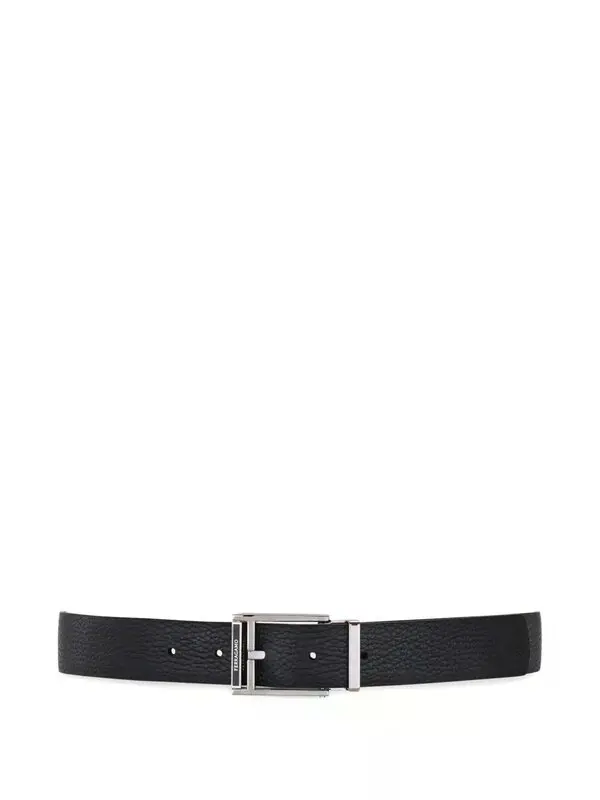 FERRAGAMO Leather Belt - Black