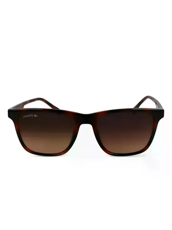 Lacoste Logo-print Sunglasses - Brown
