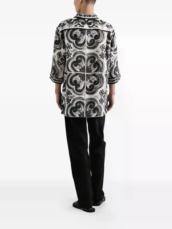 Dolce & Gabbana Majolica-print Shirt