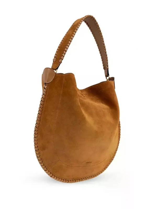 Isabel Marant Étoile Oskan Hobo Soft Shoulder Bag - Brown