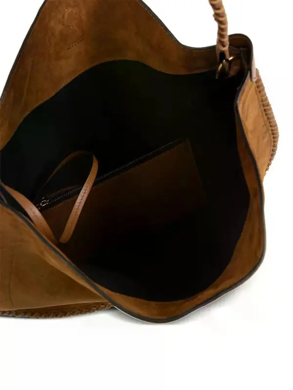 Isabel Marant Étoile Oskan Hobo Soft Shoulder Bag - Brown