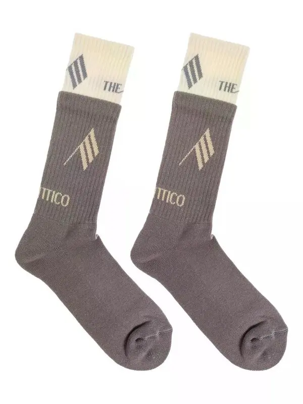 Attico Logo-print Socks