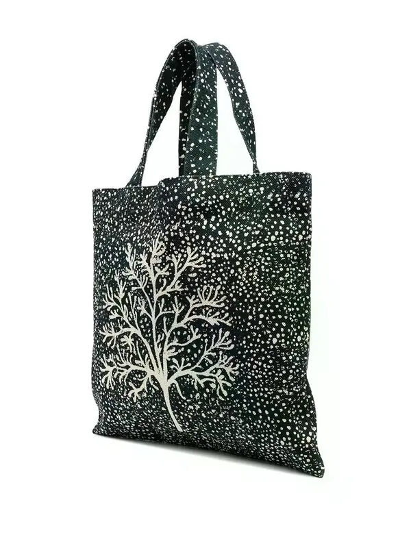 10 CORSO COMO Tree-print Tote Bag - Black