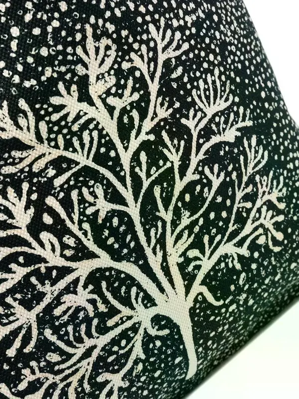 10 CORSO COMO Tree-print Tote Bag - Black