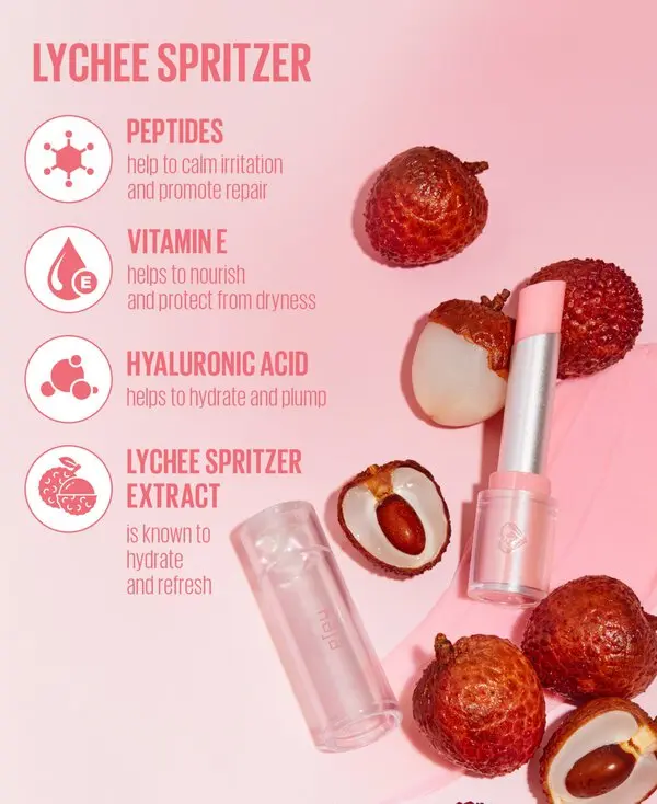 KAJA Juicy Glass Lip Balm - Lychee Spritzer