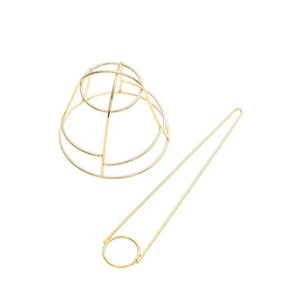 SOHI Cylindre Hair Pin - Gold