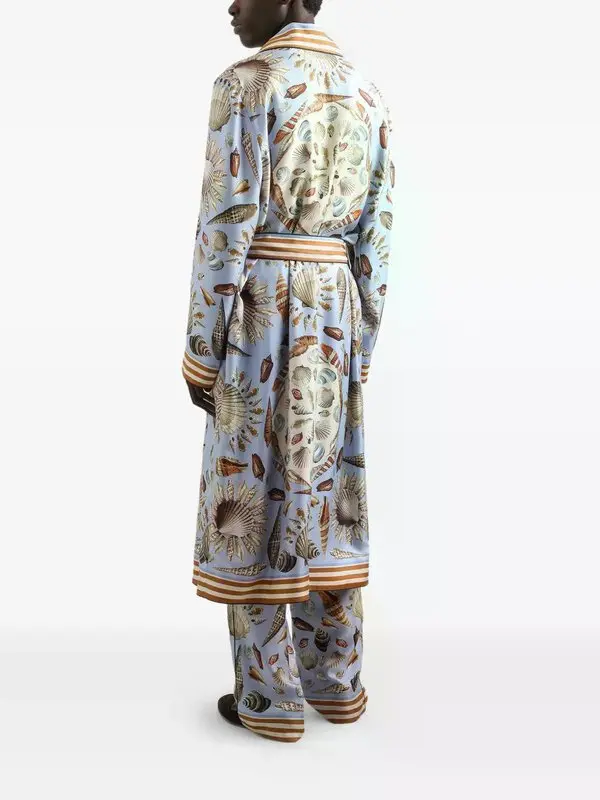 Dolce & Gabbana Shell-patterned Robe