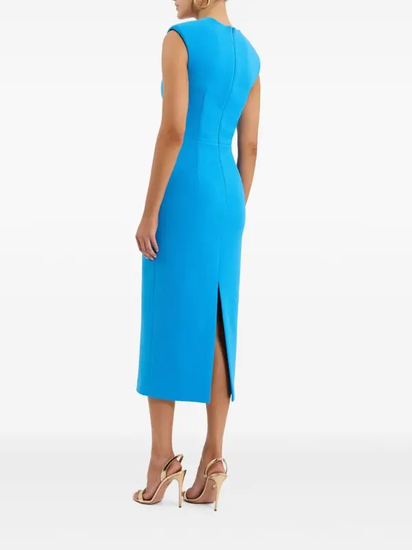 Rebecca Vallance Skyla Midi Dress - Blue | Editorialist