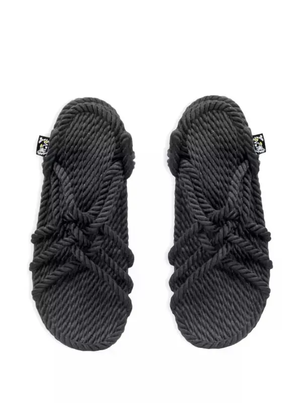 NOMADIC STATE OF MIND Rope-woven Flat Sandals