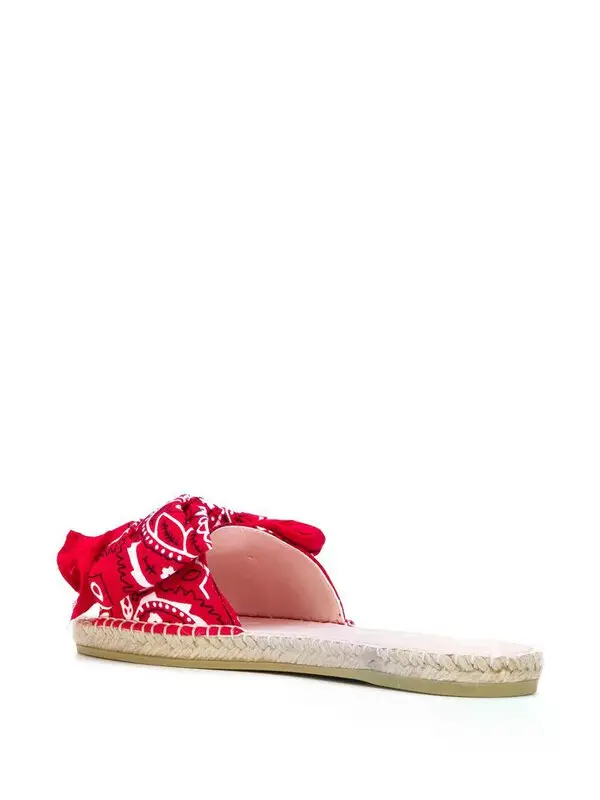 Manebí Scarf Tied Slides
