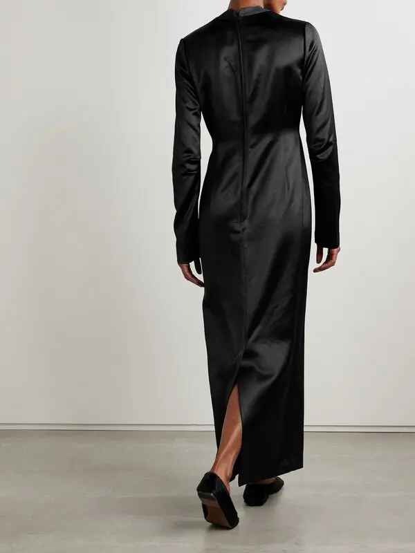 THE ROW Mitzi Silk-blend Maxi Dress