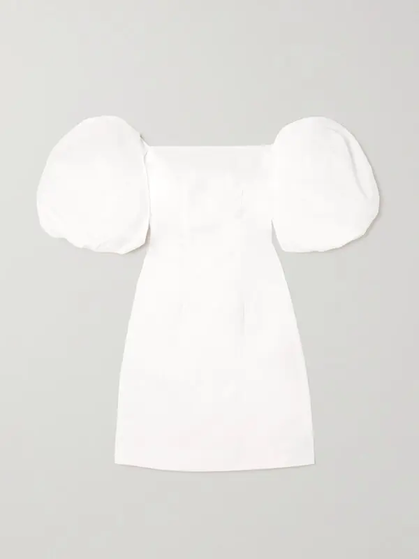 Caroline Constas Rebekah Mini Dress - White