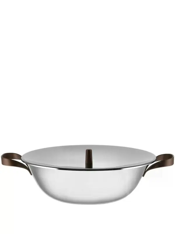 ALESSI Edo Wok Pan - Silver