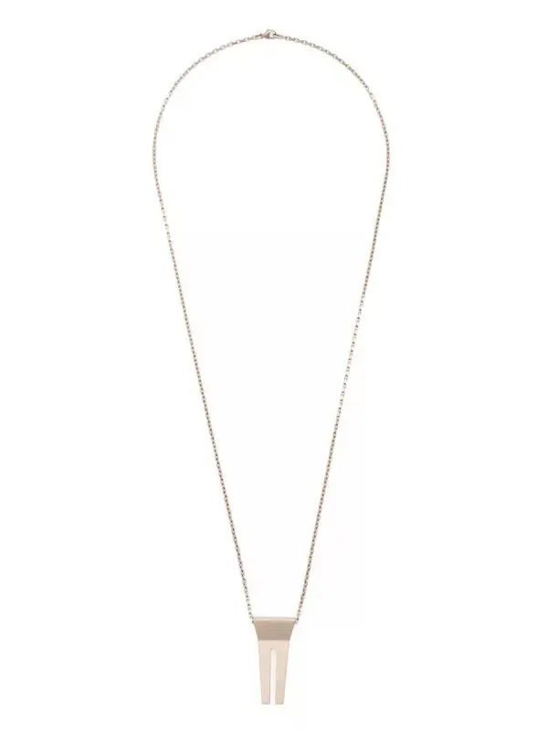 Rick Owens Open-trunk Pendant Necklace