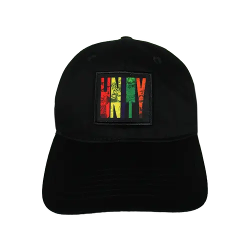 CROSS COLOURS Embroidered Dad Hat - Black