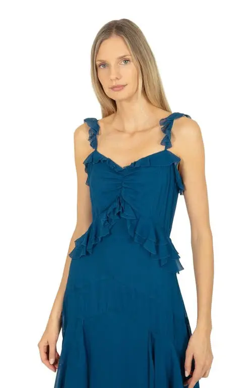 SECRET PON-PON Inessa Midi Dress - Deep Blue Sea