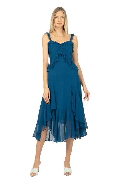 SECRET PON-PON Inessa Midi Dress - Deep Blue Sea