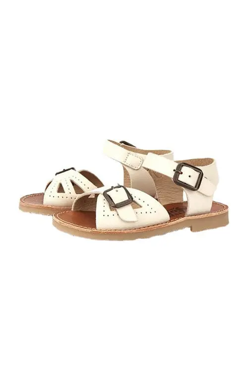 YOUNG SOLES Pearl Sandals - Vanilla