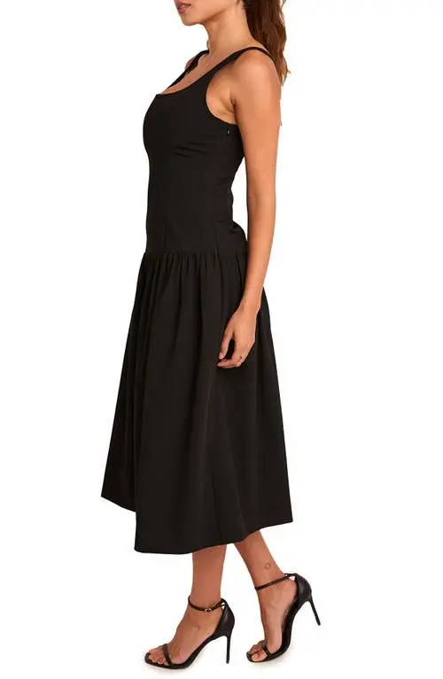 Endless Rose Drop Waist Midi Dress